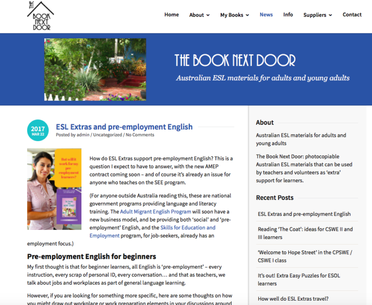 Pre-employment English for beginners? - Clare HarrisClare Harris